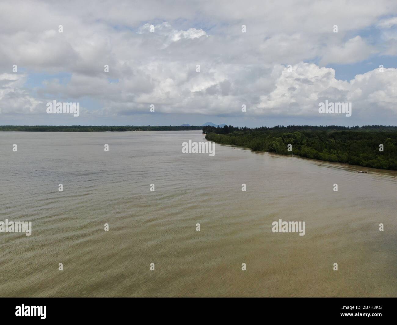 Telaga Air, Sarawak / Malaysia - March 15, 2020: The Beautiful Fishing ...