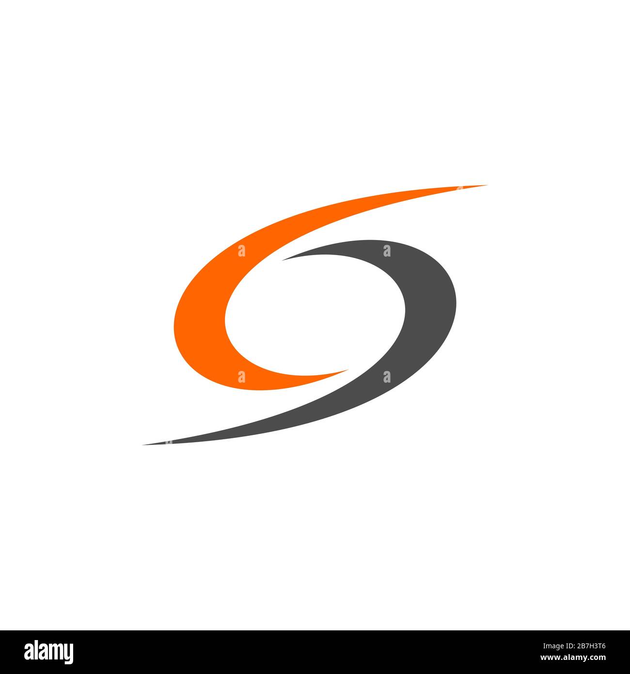 S Letter Swoosh Logo Template Illustration Design. Vector EPS 10 Stock ...