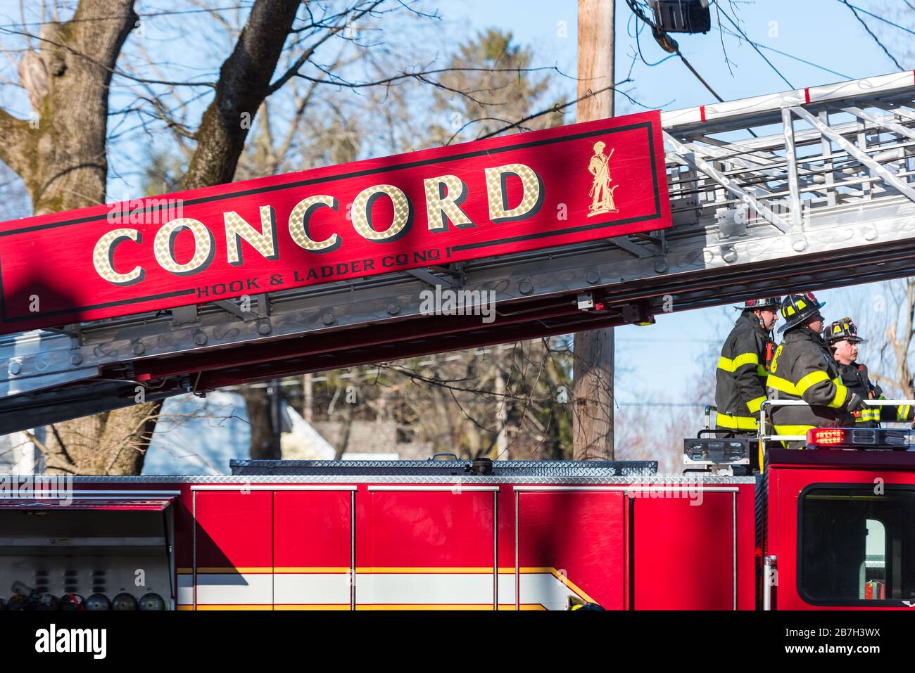 Concored fire department hi-res stock photography and images - Alamy