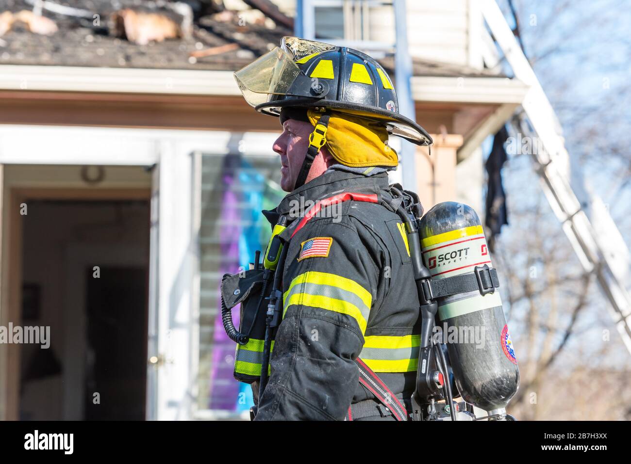 During the coronavirus crisis, first responders still work. Fire ...