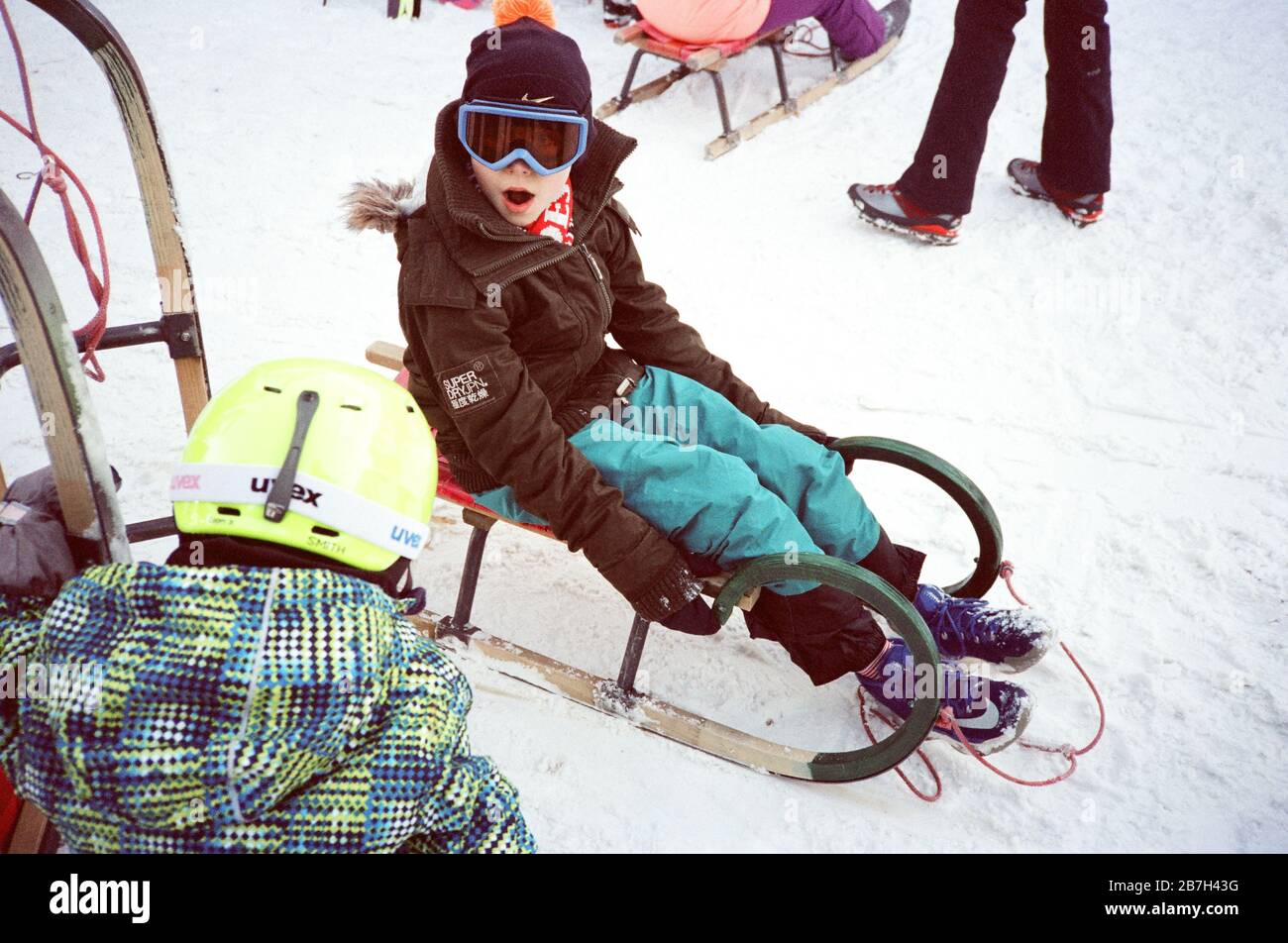 Semmering ski resort, Lower Austria, Viennese alps,Austria Stock Photo ...