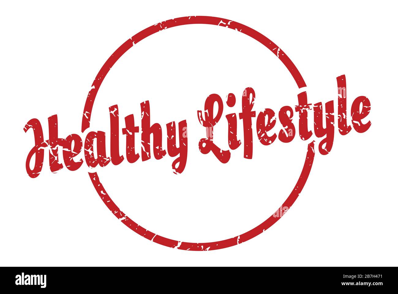 healthy lifestyle sign. healthy lifestyle round vintage grunge stamp ...