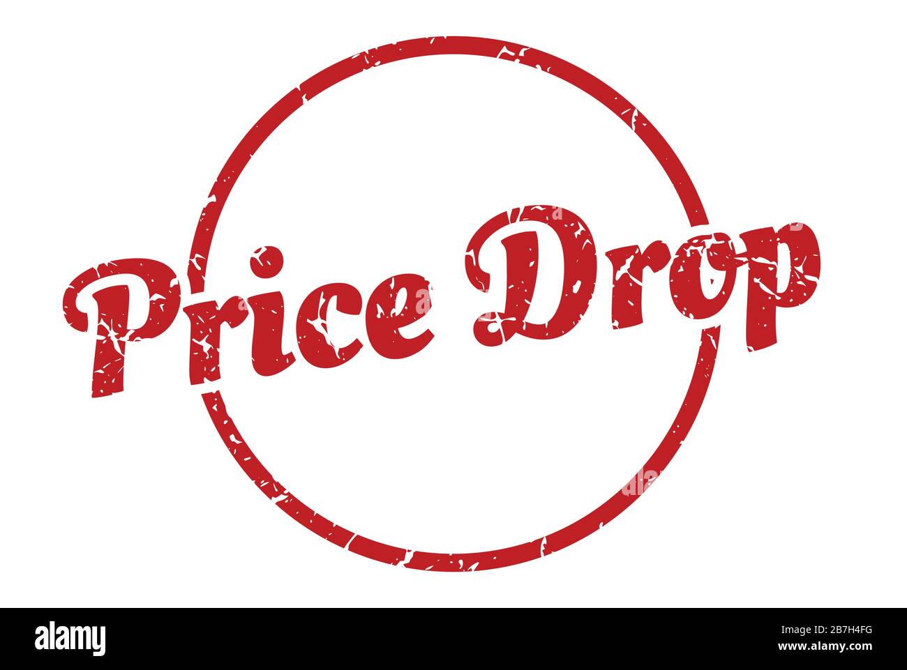 Price drop red rubber stamp hi-res stock photography and images - Alamy