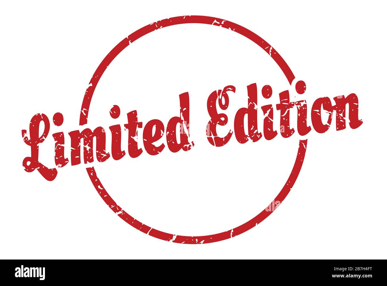 limited edition sign. limited edition round vintage grunge stamp ...
