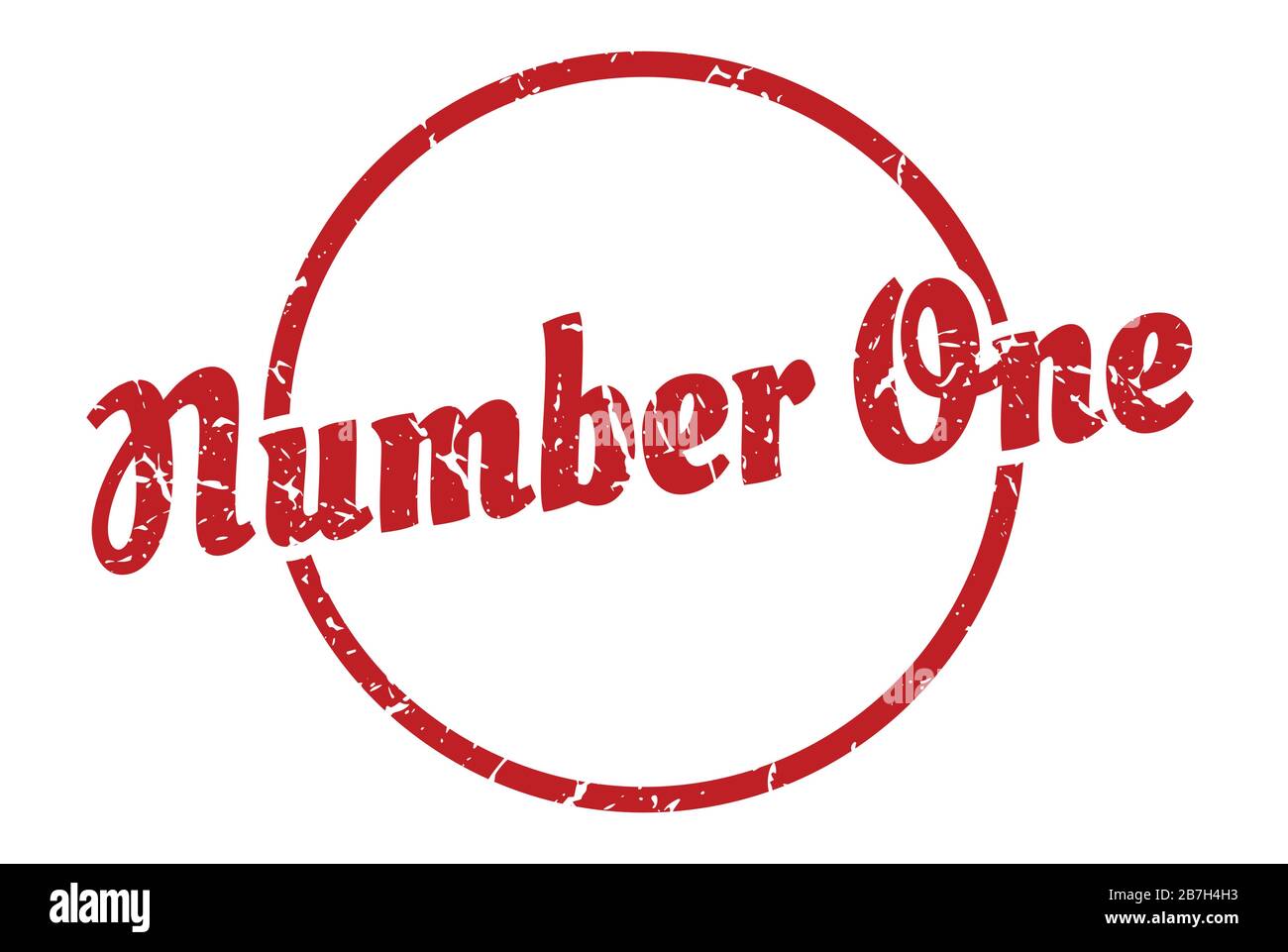 number one sign. number one round vintage grunge stamp. number one ...