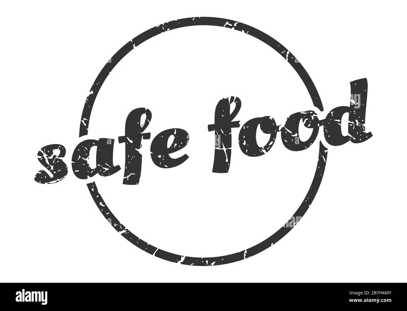 safe food sign. safe food round vintage grunge stamp. safe food Stock ...