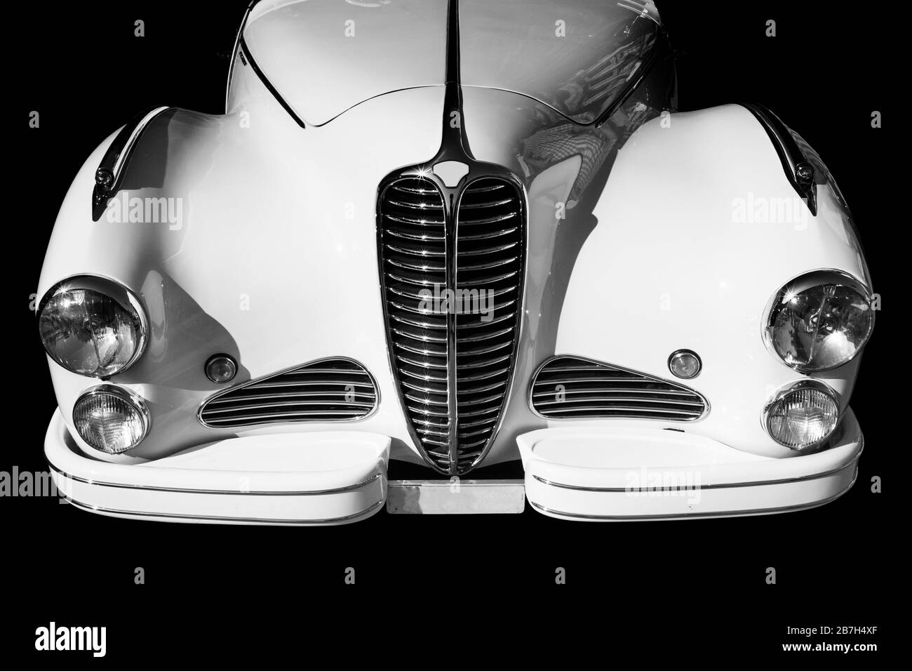 Classic vintage collectible cars in the street Stock Photo - Alamy