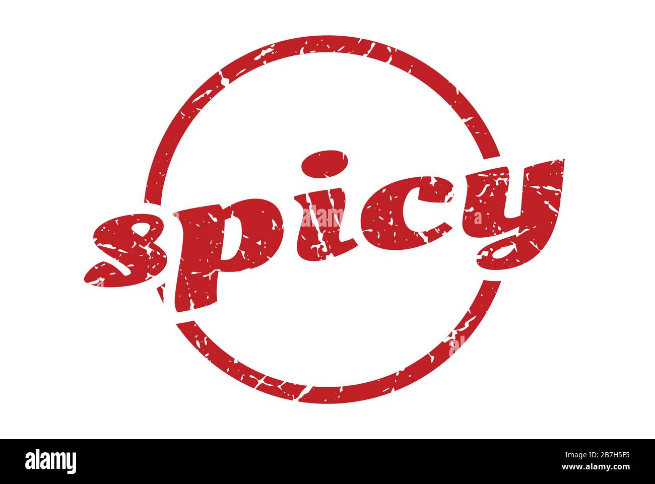 spicy sign. spicy round vintage grunge stamp. spicy Stock Vector Image ...