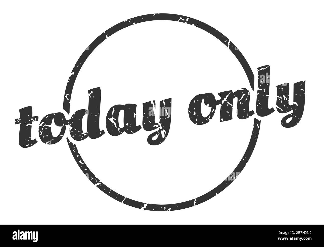 Only today badge Black and White Stock Photos & Images - Alamy