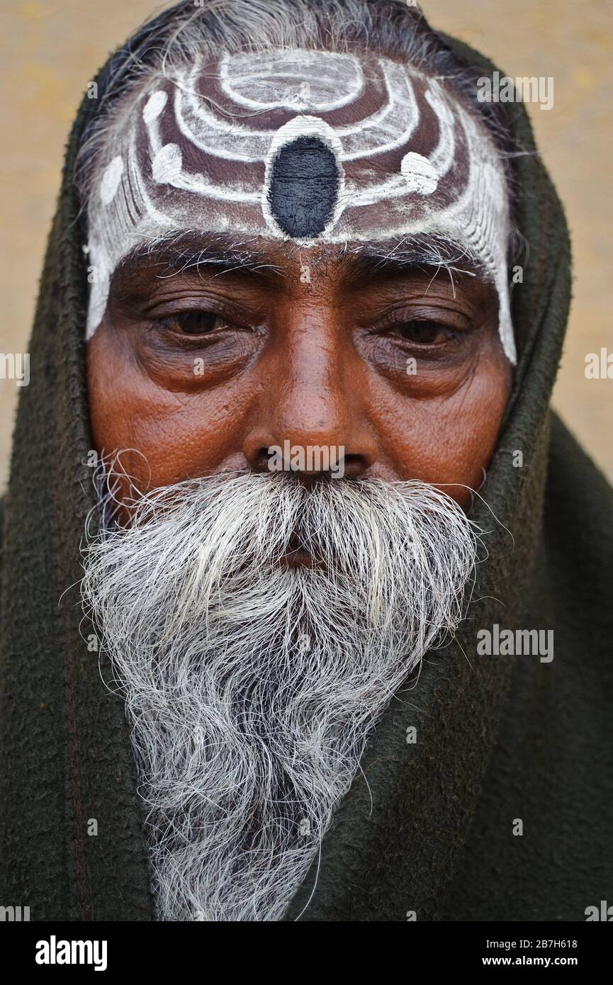 Hindu monk ("sadhu") ( India Stock Photo - Alamy
