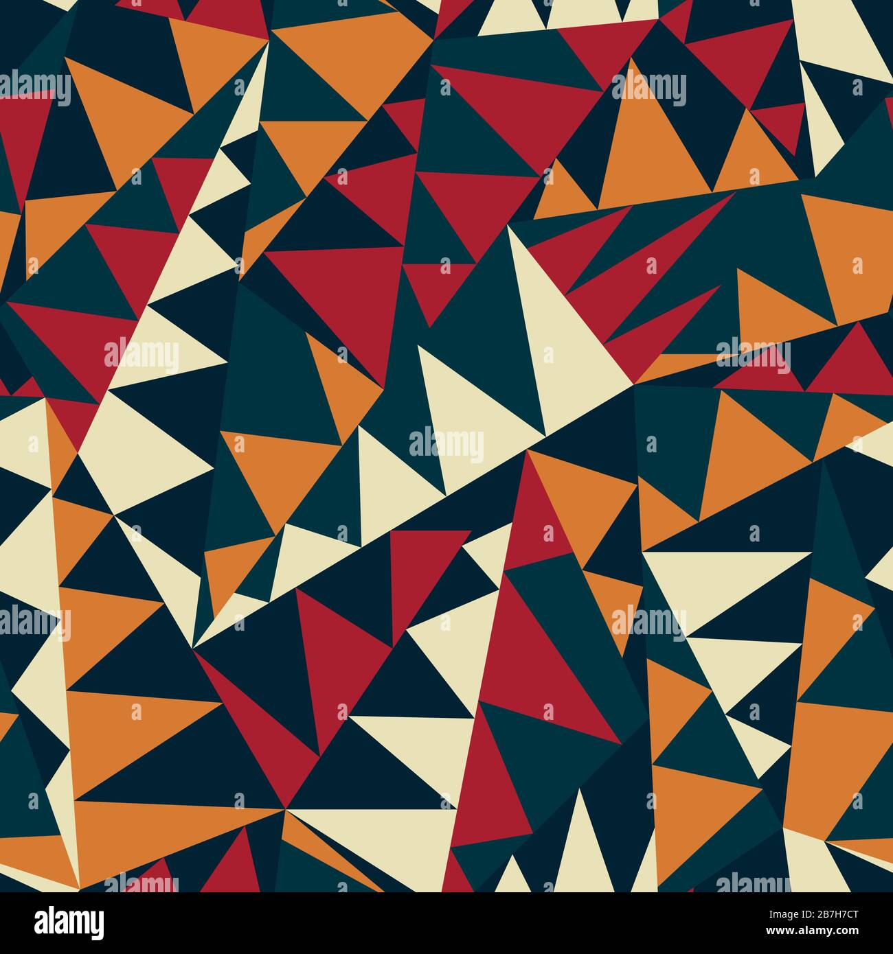 african triangle seamless pattern Stock Vector Image & Art - Alamy