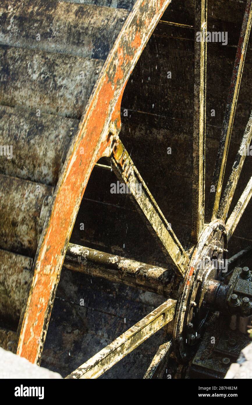 Historic water wheel hi-res stock photography and images - Alamy