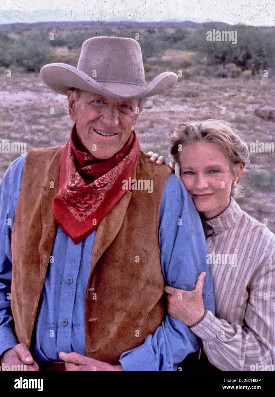 james arness, amy stock poynton, gunsmoke: one man's justice, 1994 ...