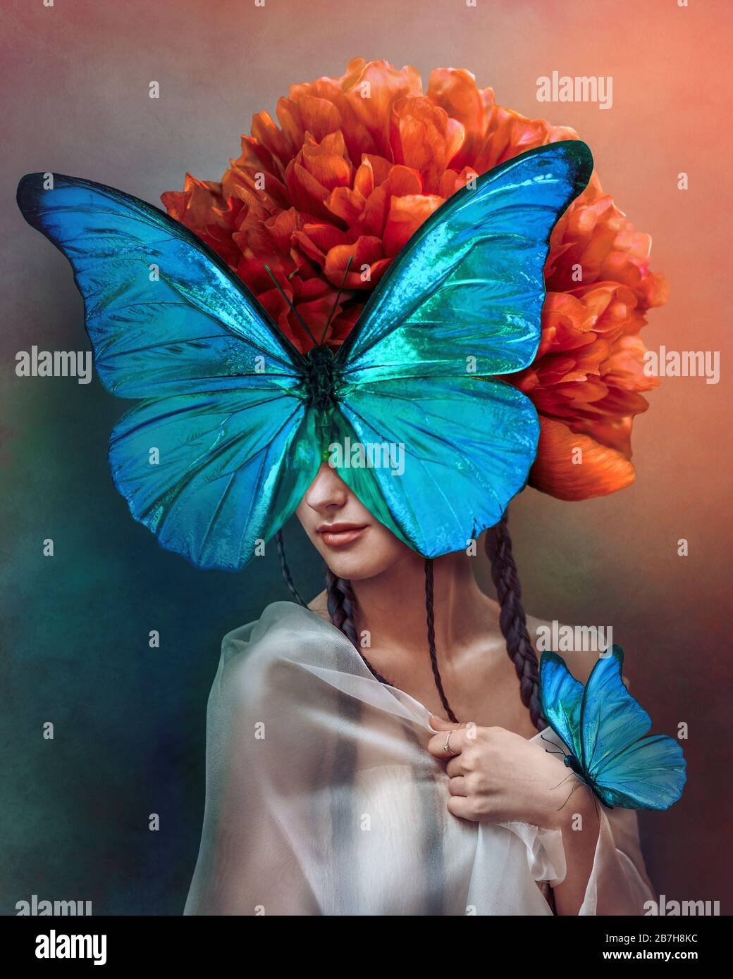 Butterfly surreal surrealism hi-res stock photography and images - Alamy