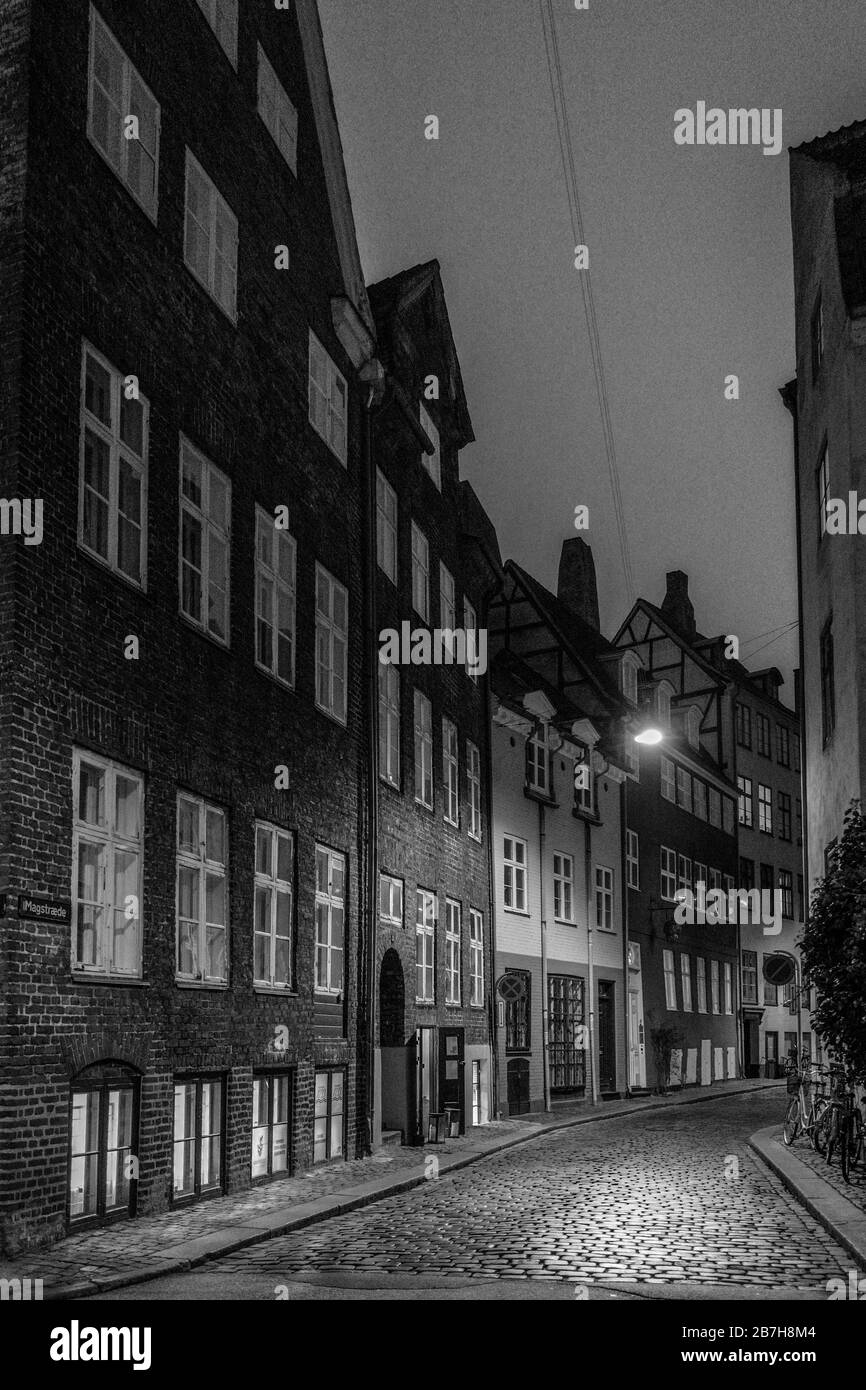 Medieval walled old town Black and White Stock Photos & Images - Alamy