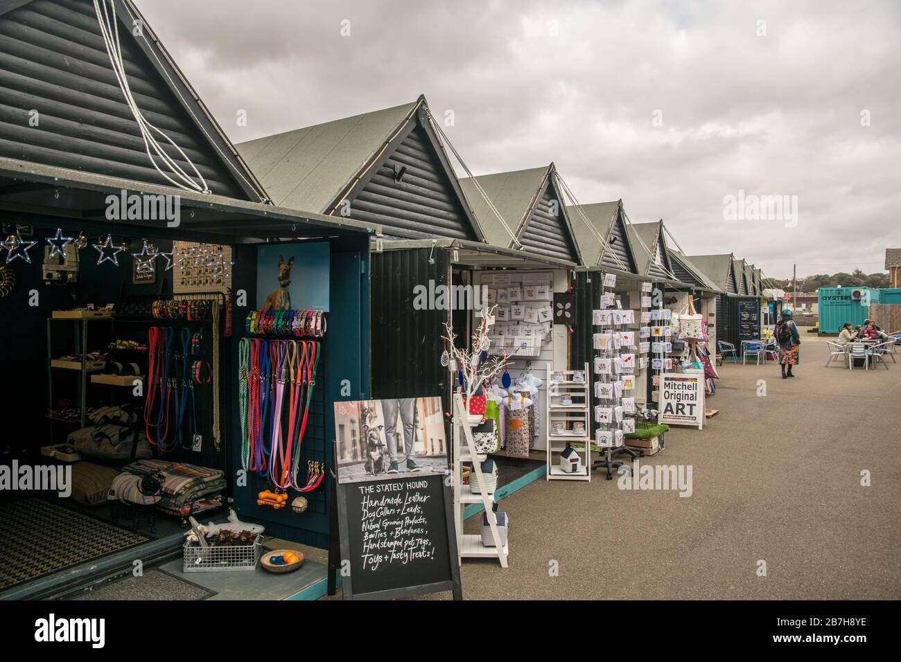 Harbour Market Whitstable Stock Photo - Alamy