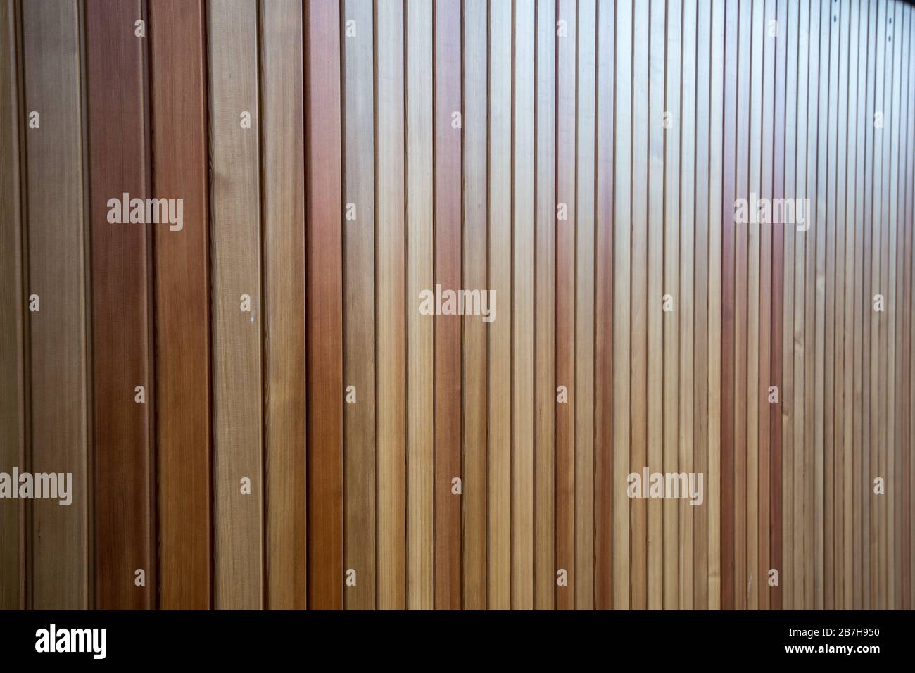 Wooden decoration, interior /exterior timber wall Stock Photo - Alamy