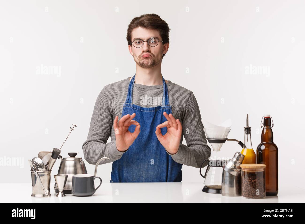 Restaurant Bad Waiter High Resolution Stock Photography and Images - Alamy