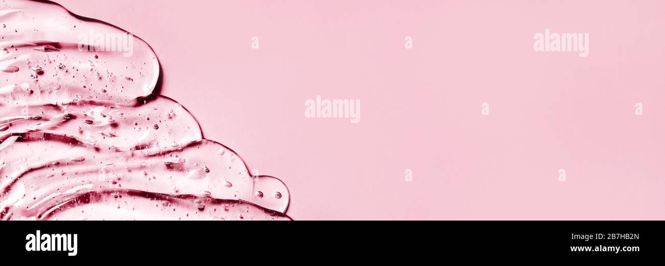 Antibacterial gel background. Virus protection or cosmetics concept ...