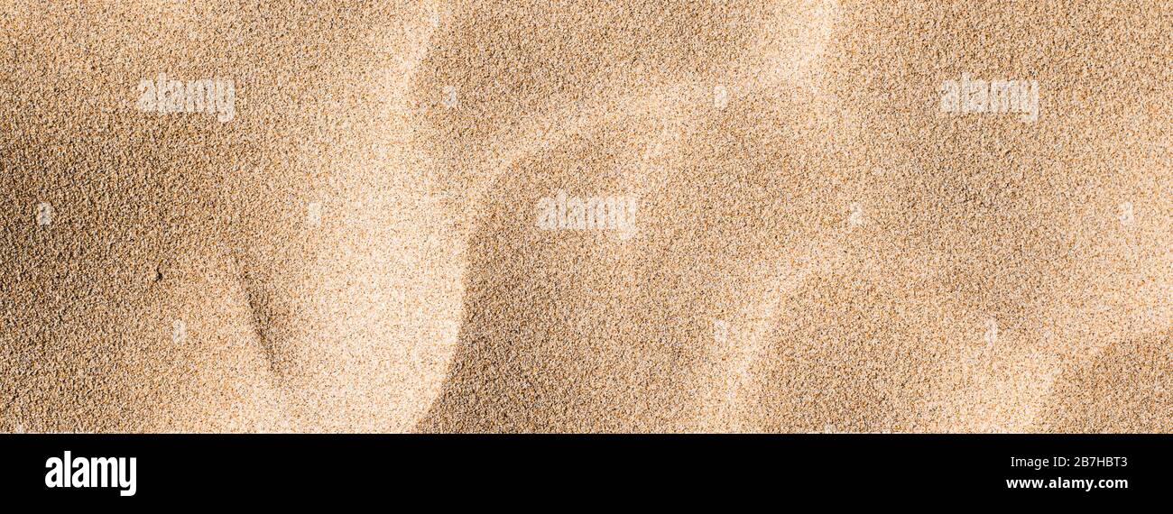 Sand on the beach in summer, texture close-up as background Stock Photo ...
