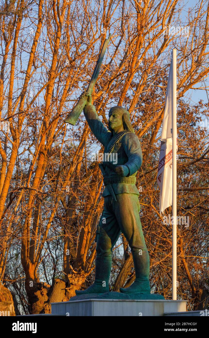 The monument in memory of the fighters of the Pontus constructed in the ...