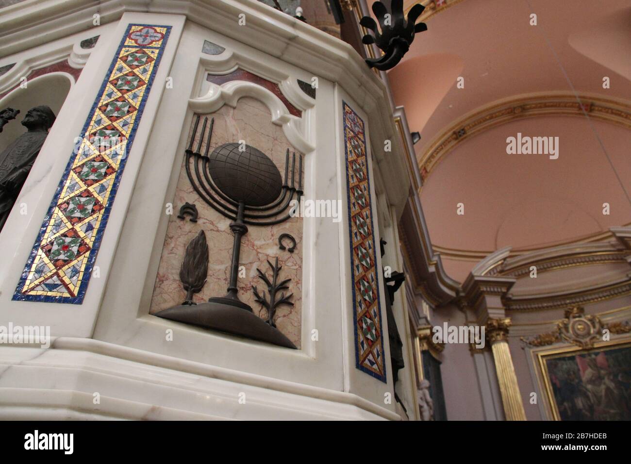 our lady of victories church in senglea (malta Stock Photo - Alamy