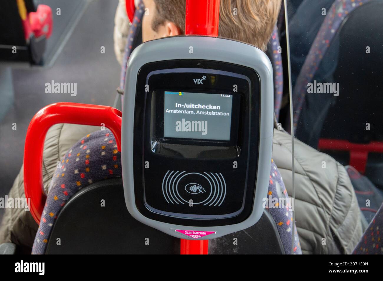 Check In Check Out In The Bus At Amsterdam The Netherlands 2019 Stock ...