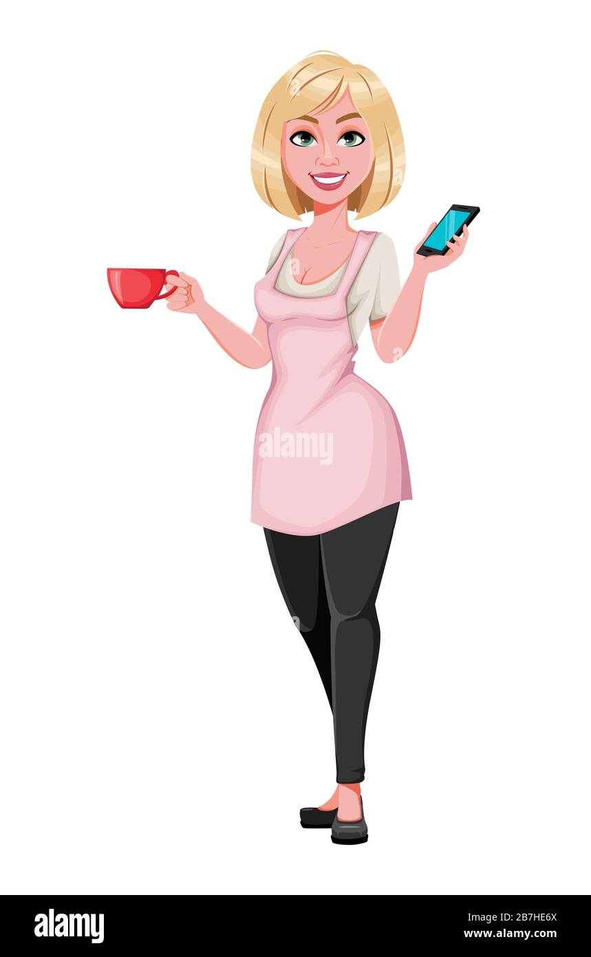 Pretty Lady Cartoon