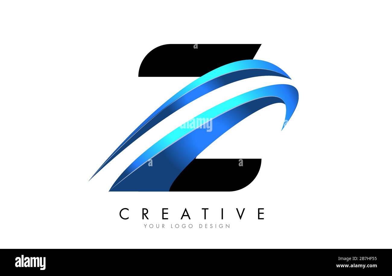 Blue z shape hi-res stock photography and images - Alamy
