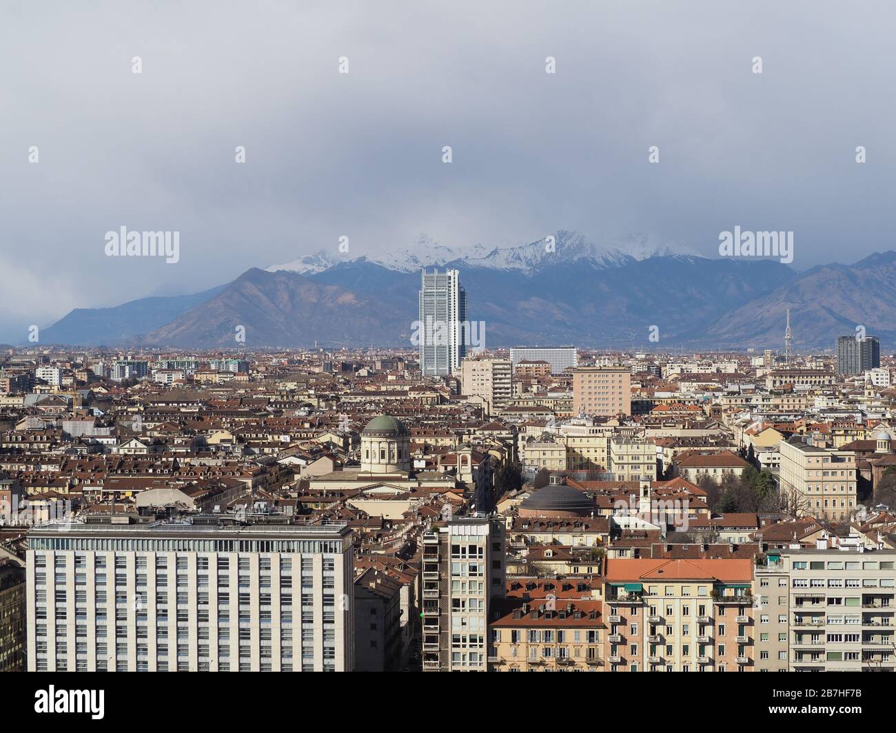 Aerial view of the city of Turin, Italy Stock Photo - Alamy