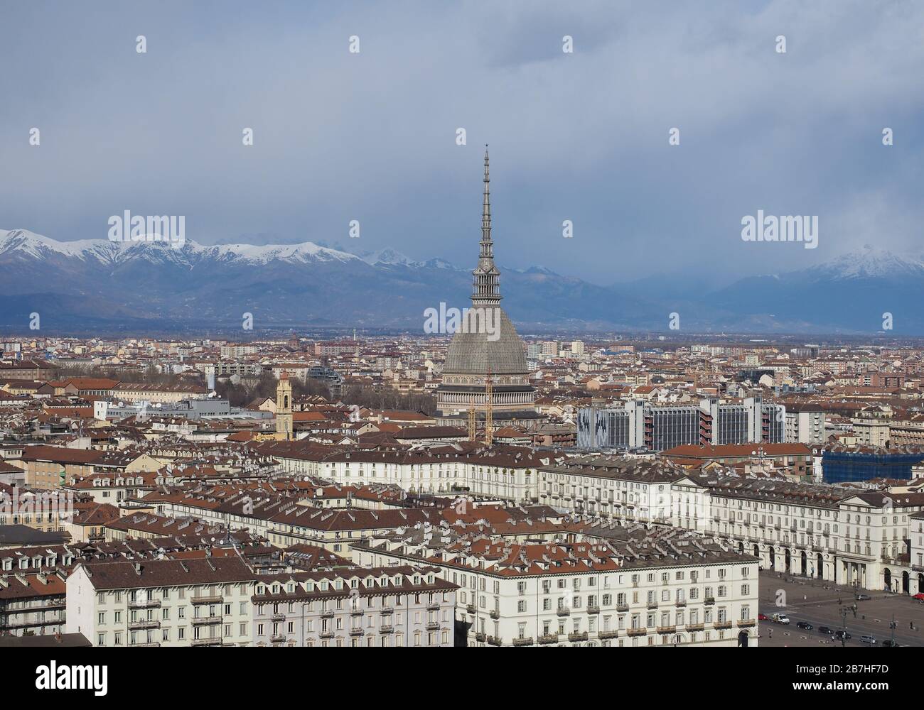 Aerial view of the city of Turin, Italy Stock Photo - Alamy