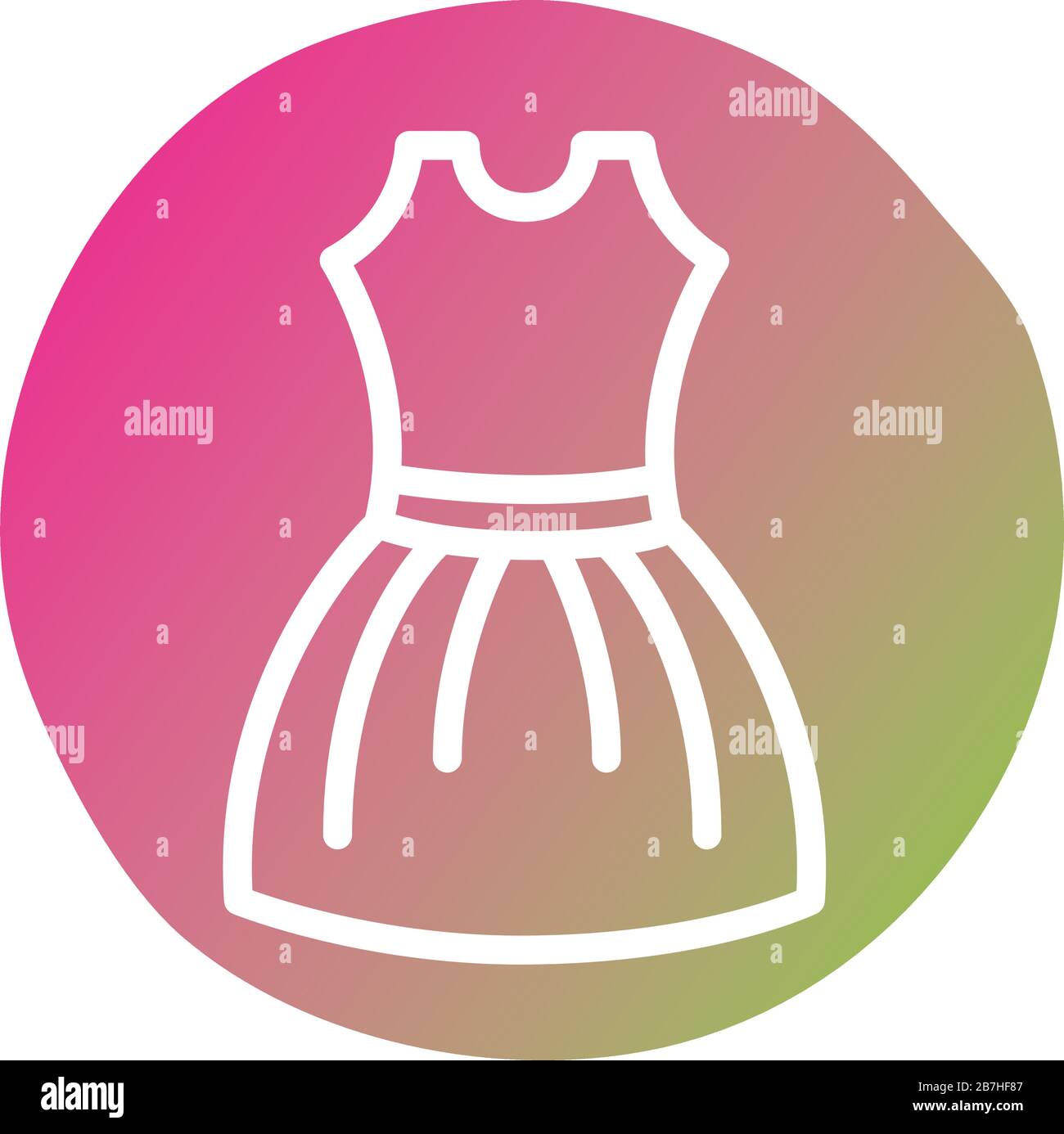 female suit dress block style icon Stock Vector Image & Art - Alamy