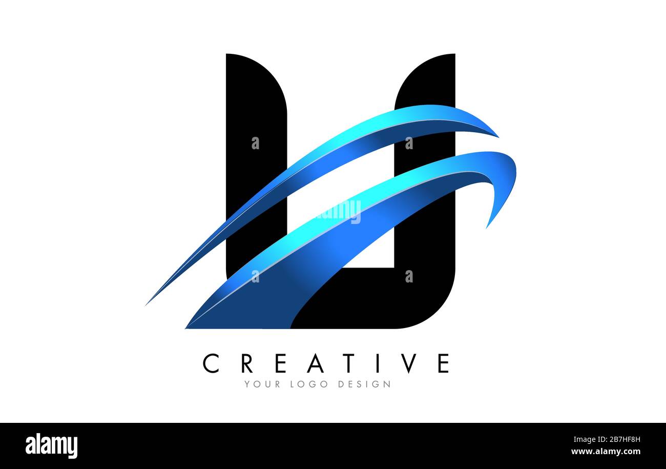 Blue u symbol Stock Vector Images - Alamy