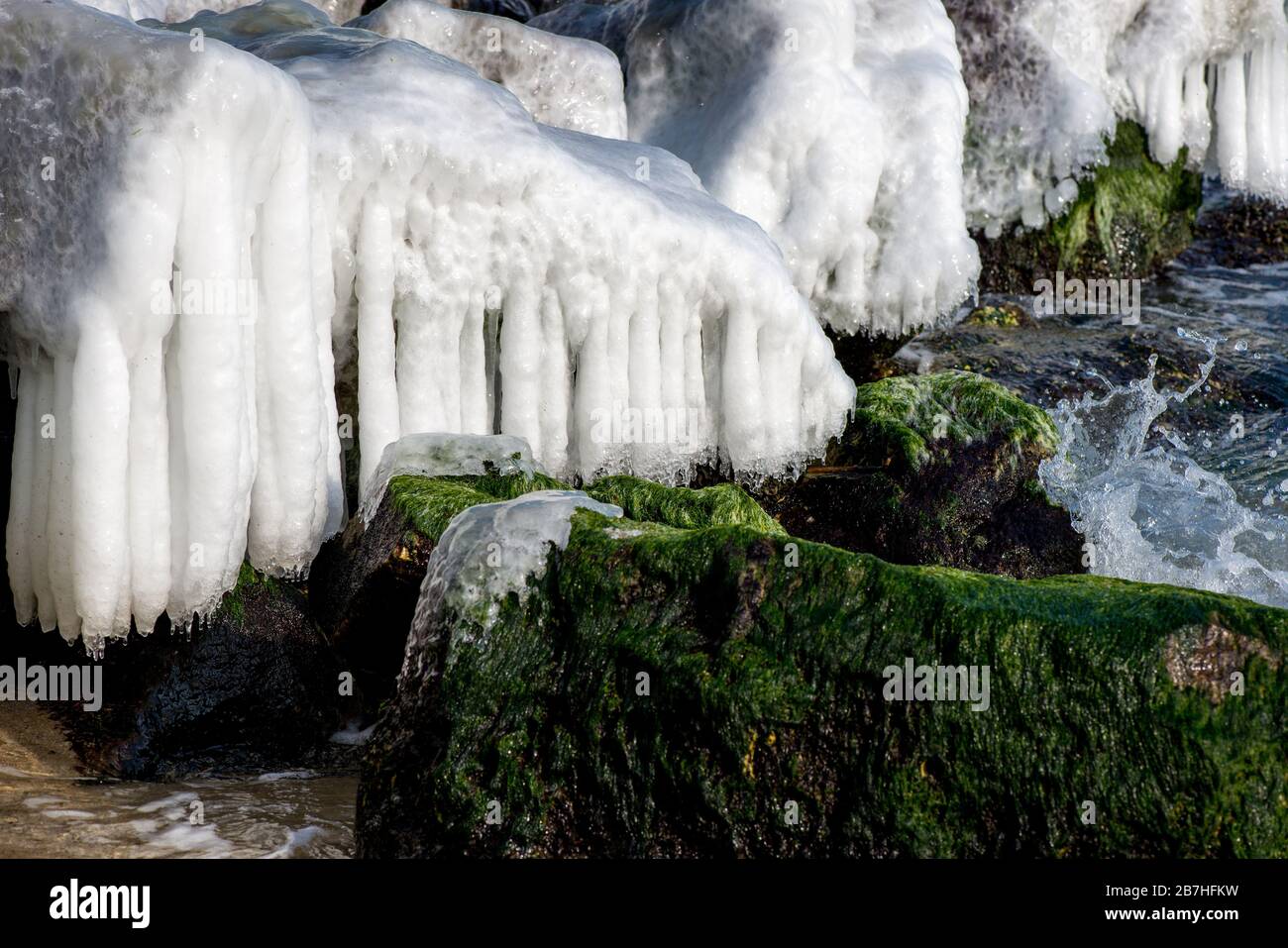 Patterns on sea ice hi-res stock photography and images - Alamy