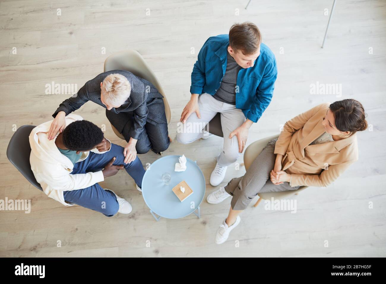 Group therapy mental meeting hi-res stock photography and images - Alamy