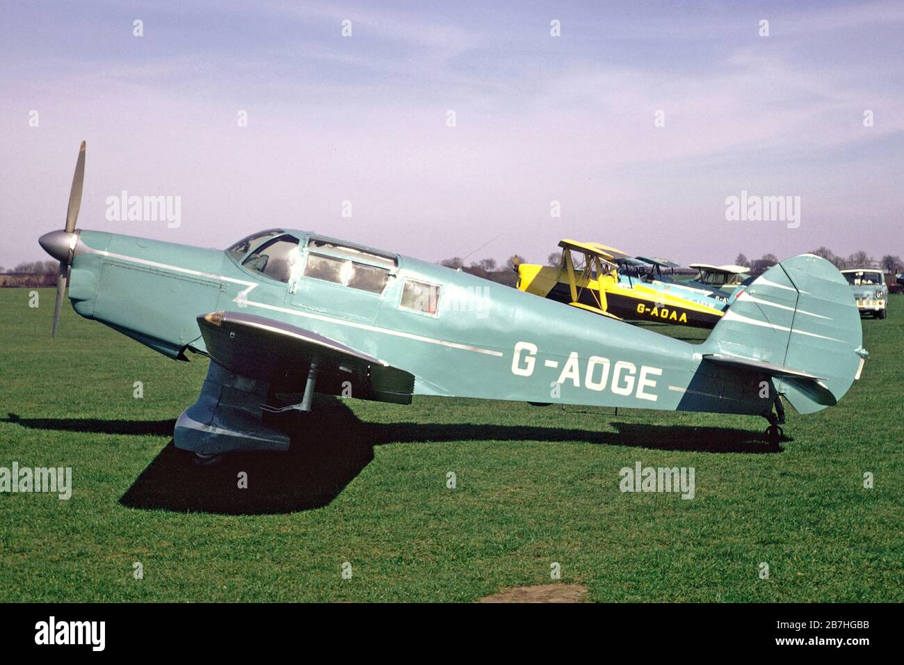 A PERCIVAL P.34 PROCTOR III at Sywell Aerodrome, Northamptonshire in ...
