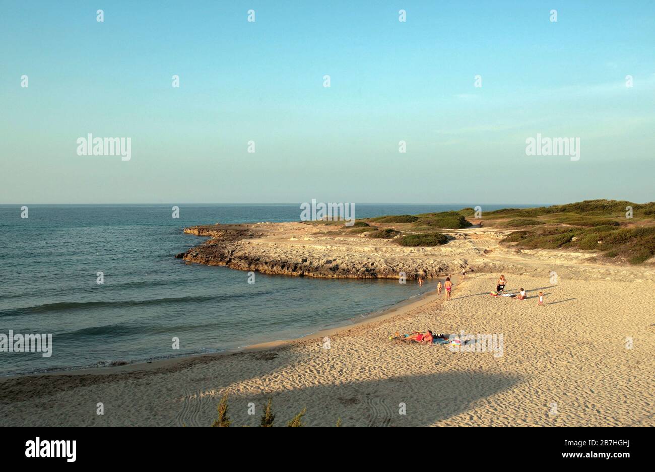 Italy Apulia Ostuni - beach of Costa Merlata Stock Photo - Alamy