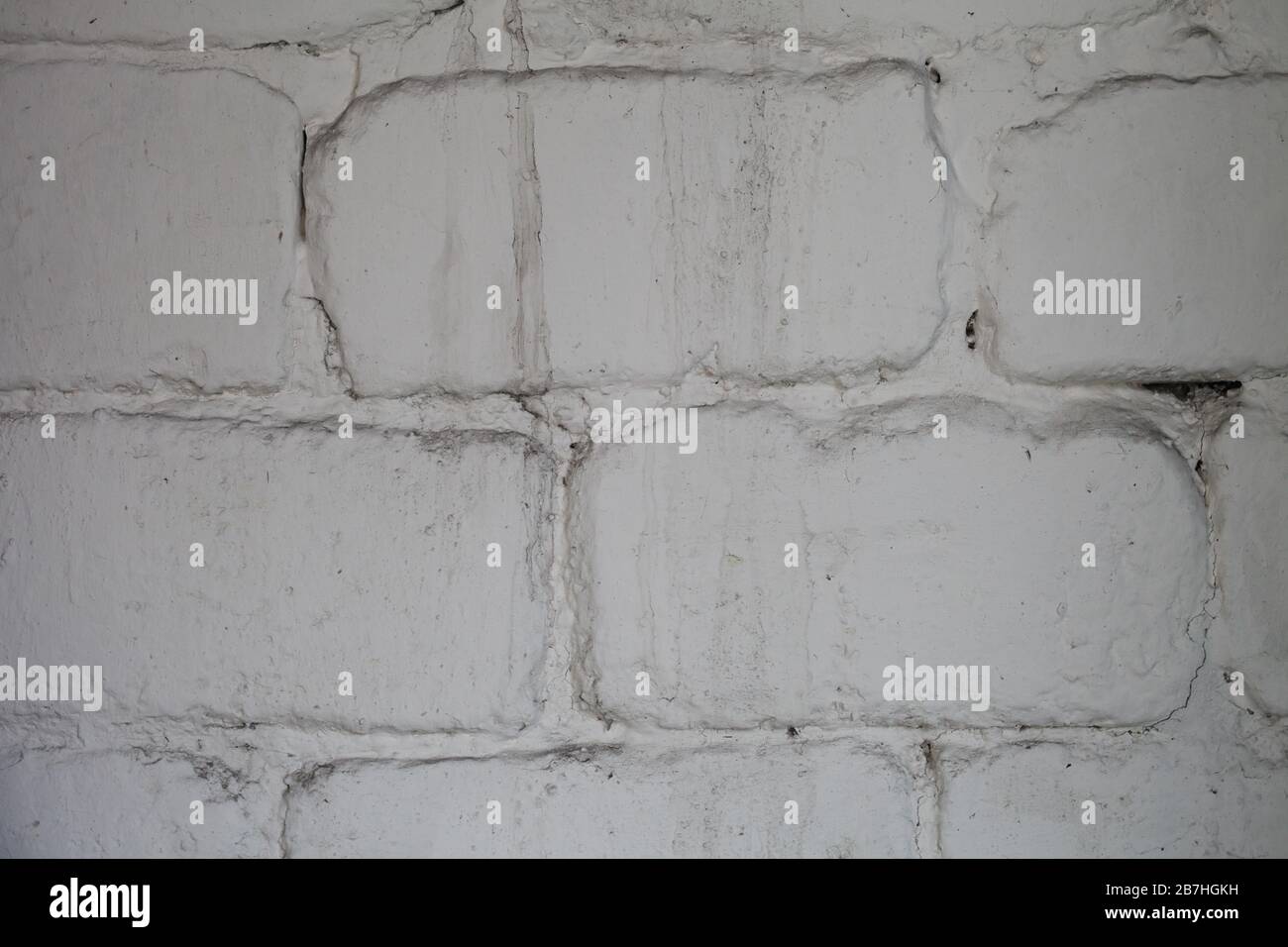 Cinder Block Wall White