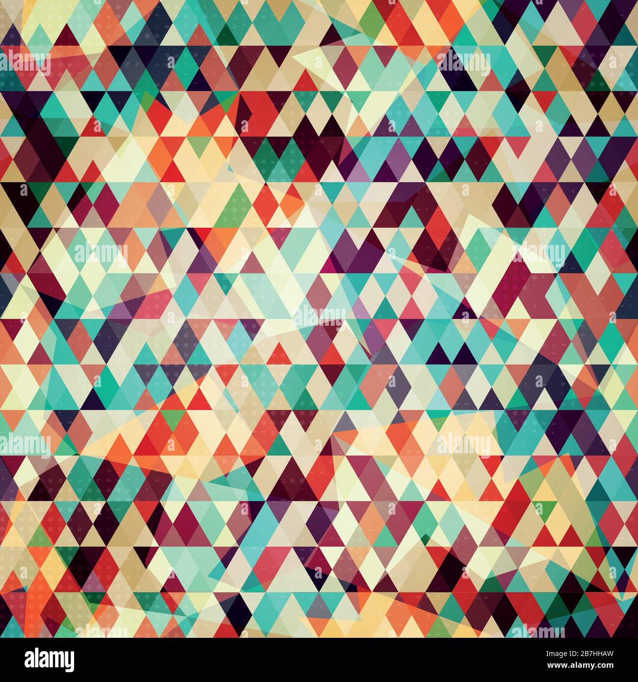 colored triangle seamless pattern Stock Vector Image & Art - Alamy