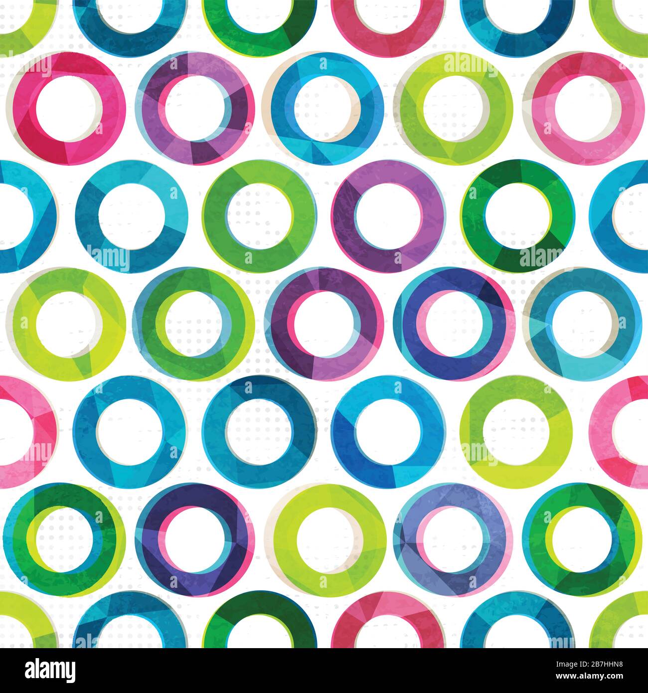 colored circles seamless pattern Stock Vector Image & Art - Alamy