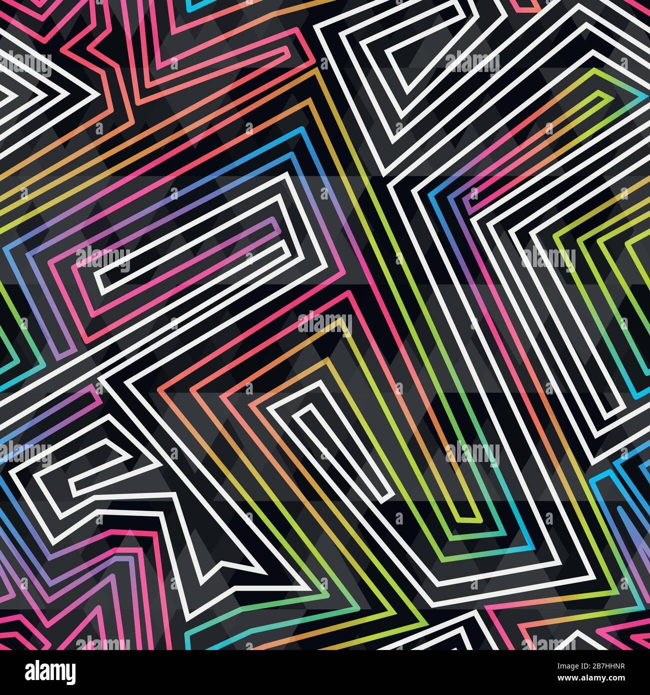 bright neon seamless pattern Stock Vector Image & Art - Alamy