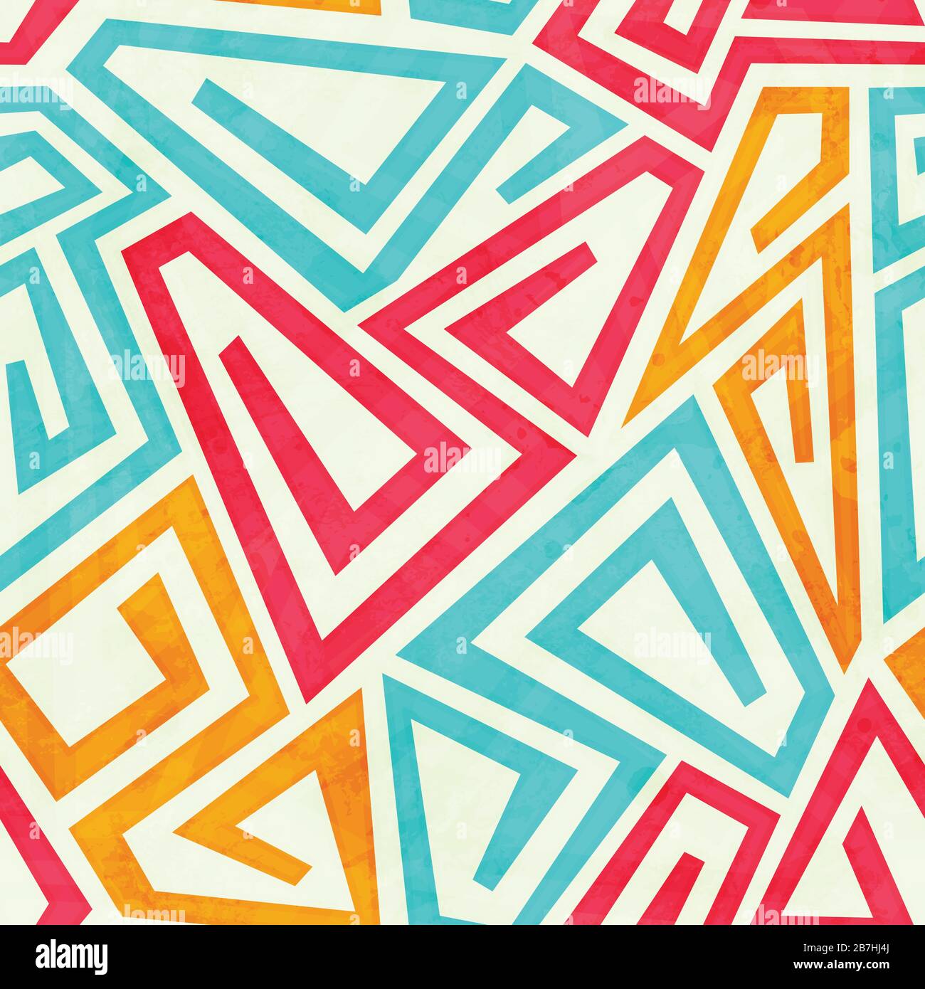 funky maze seamless pattern Stock Vector Image & Art - Alamy