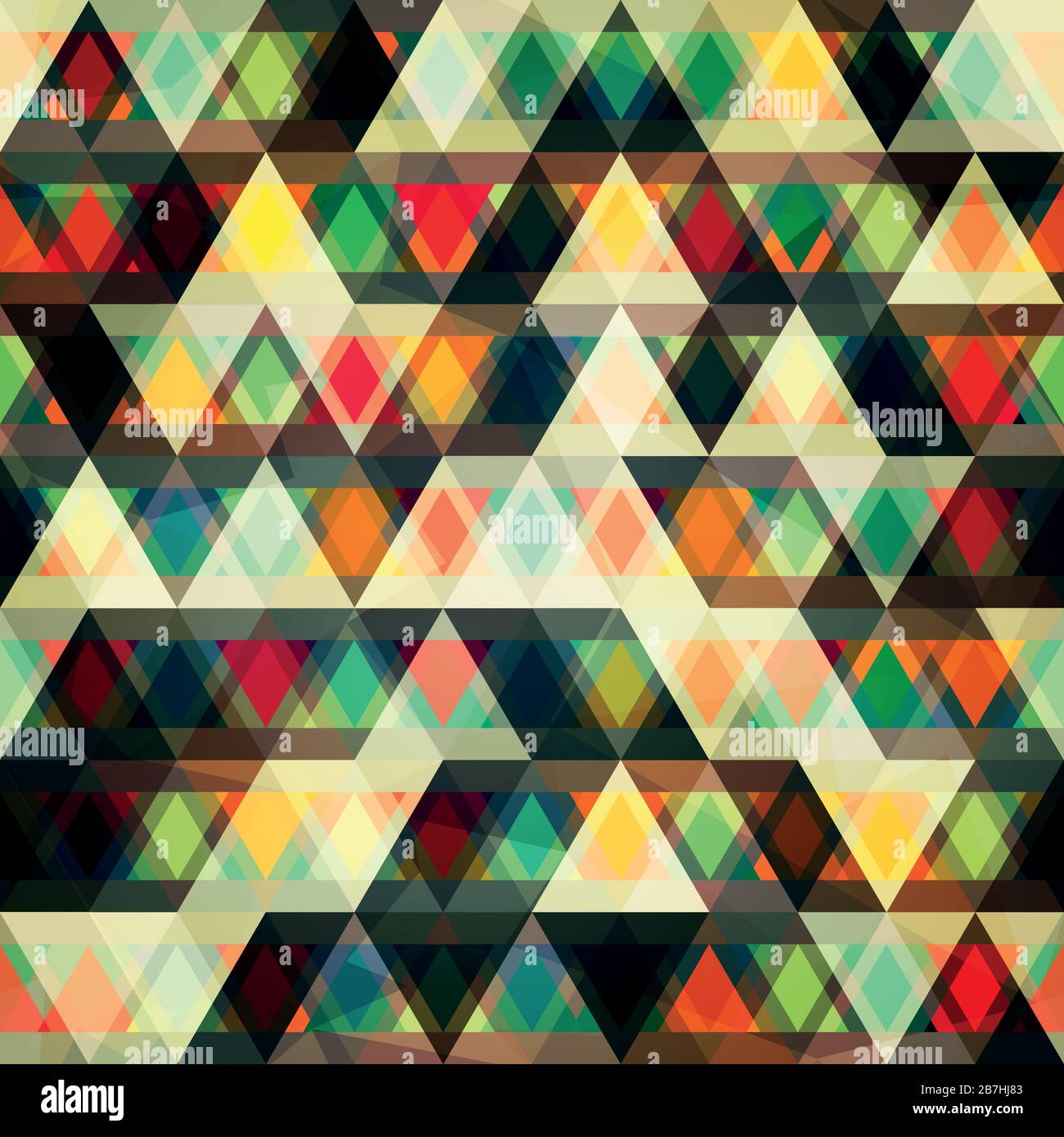 Mosaic triangles hi-res stock photography and images - Alamy