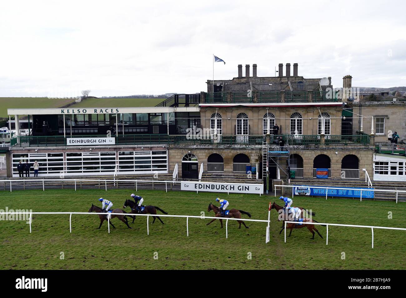 Kelso racecourse hi-res stock photography and images - Alamy