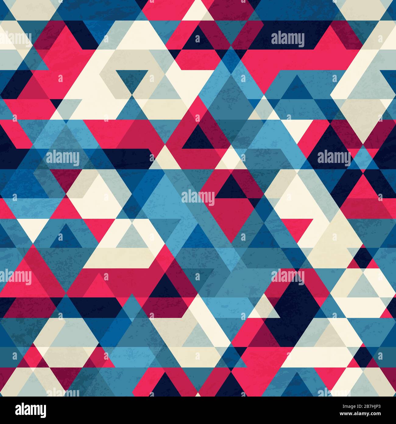 vintage triangle seamless pattern Stock Vector Image & Art - Alamy