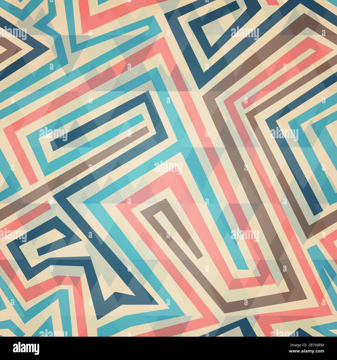 vintage lines seamless pattern Stock Vector Image & Art - Alamy