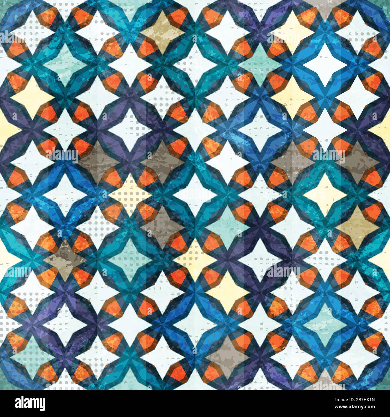 Morocco mosaic floor Stock Vector Images - Alamy