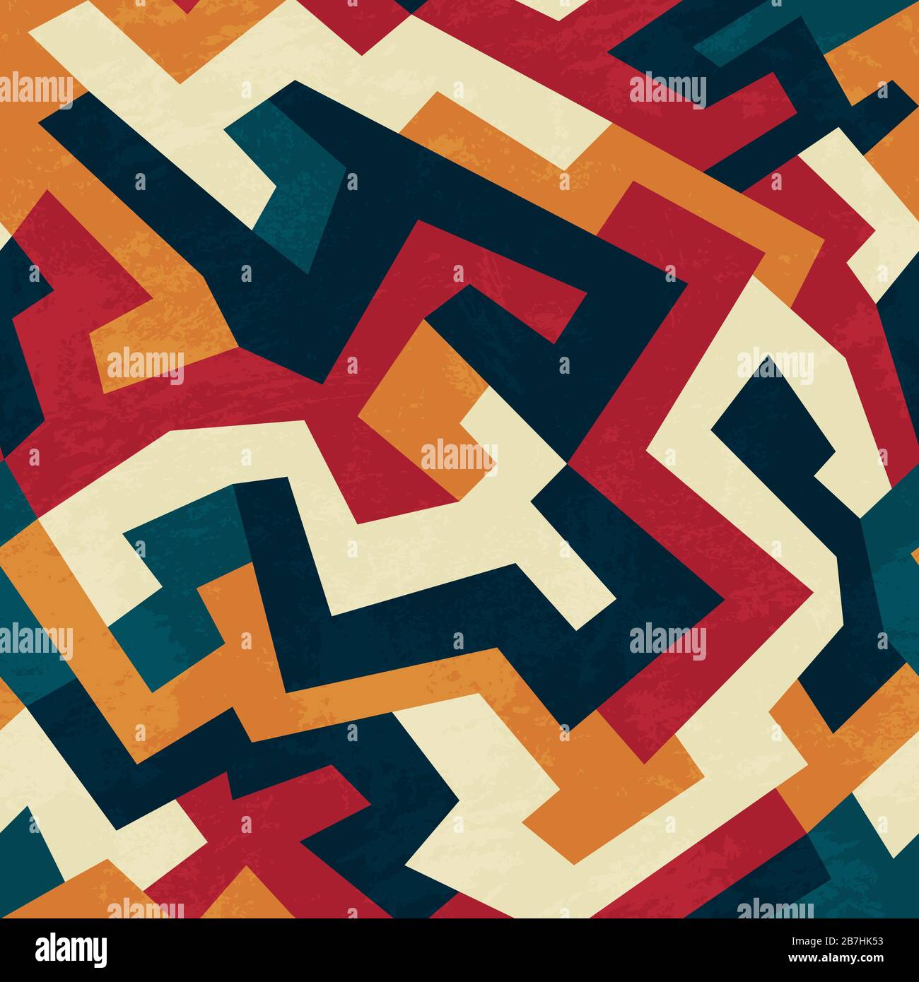 Seamless tribal texture vintage Stock Vector Images - Alamy