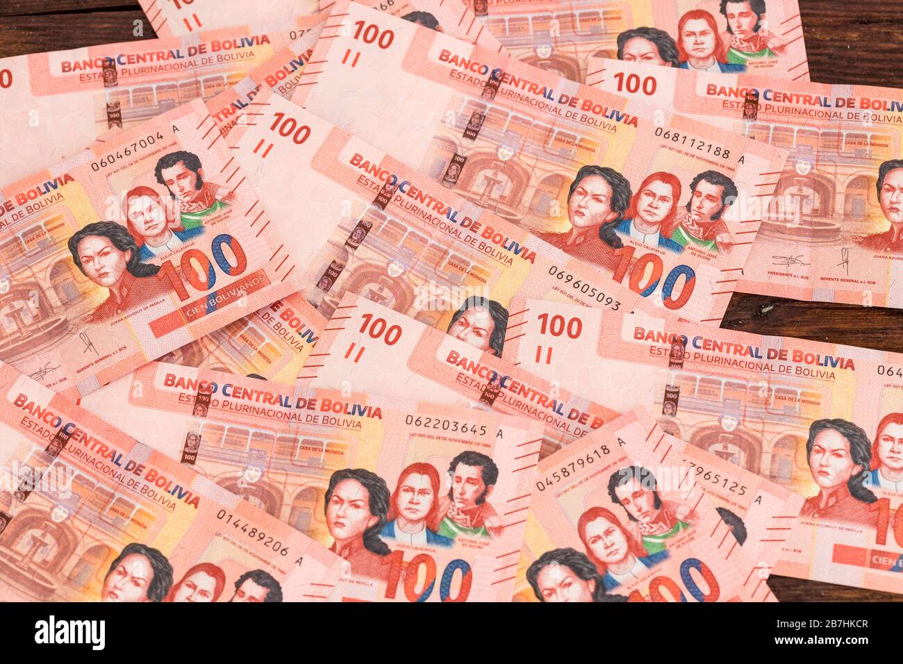 100 boliviano hi-res stock photography and images - Alamy