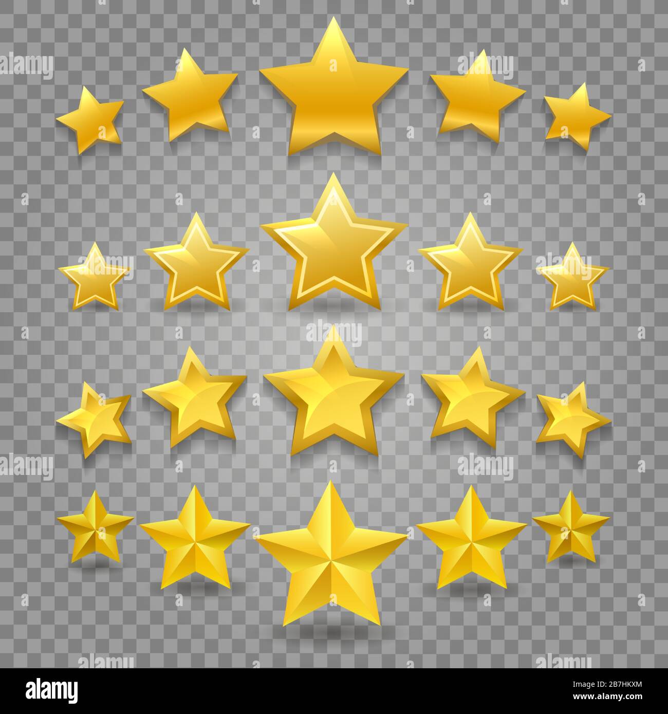 Five star review on transparent Stock Vector Image & Art - Alamy